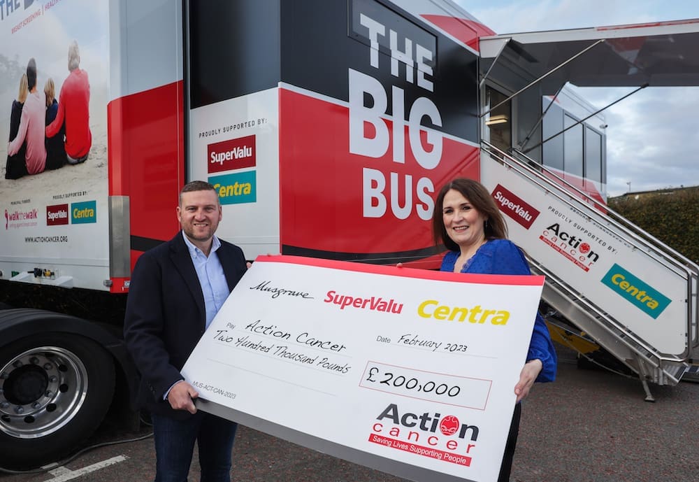 SuperValu and Centra raise a phenomenal £200,000 for Action Cancer ...